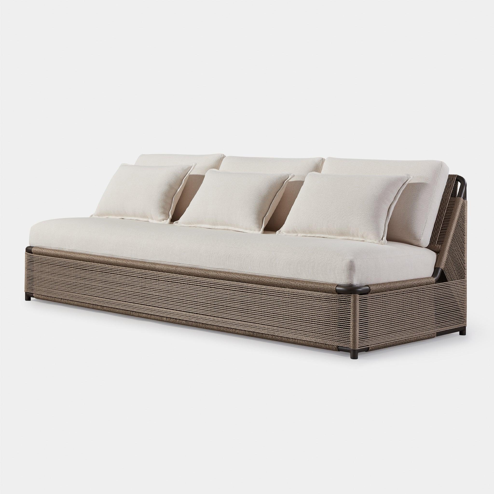 FORMENTERA 3 SEAT ARMLESS SOFA – shopharbour-kr